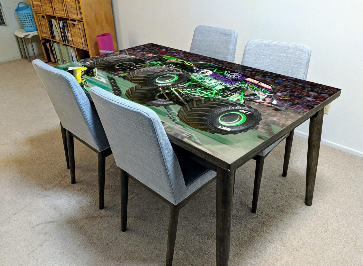 Monster Jam Table Sticker - StickThat